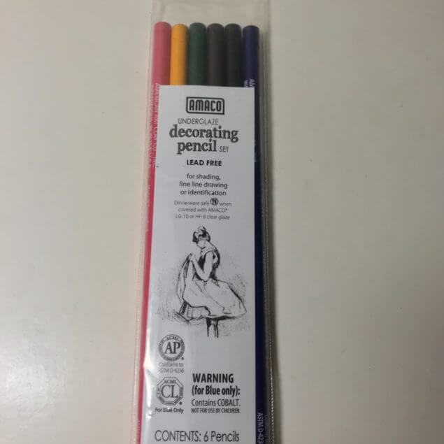 Underglaze Crayons & Pencils – Thompson Enamel