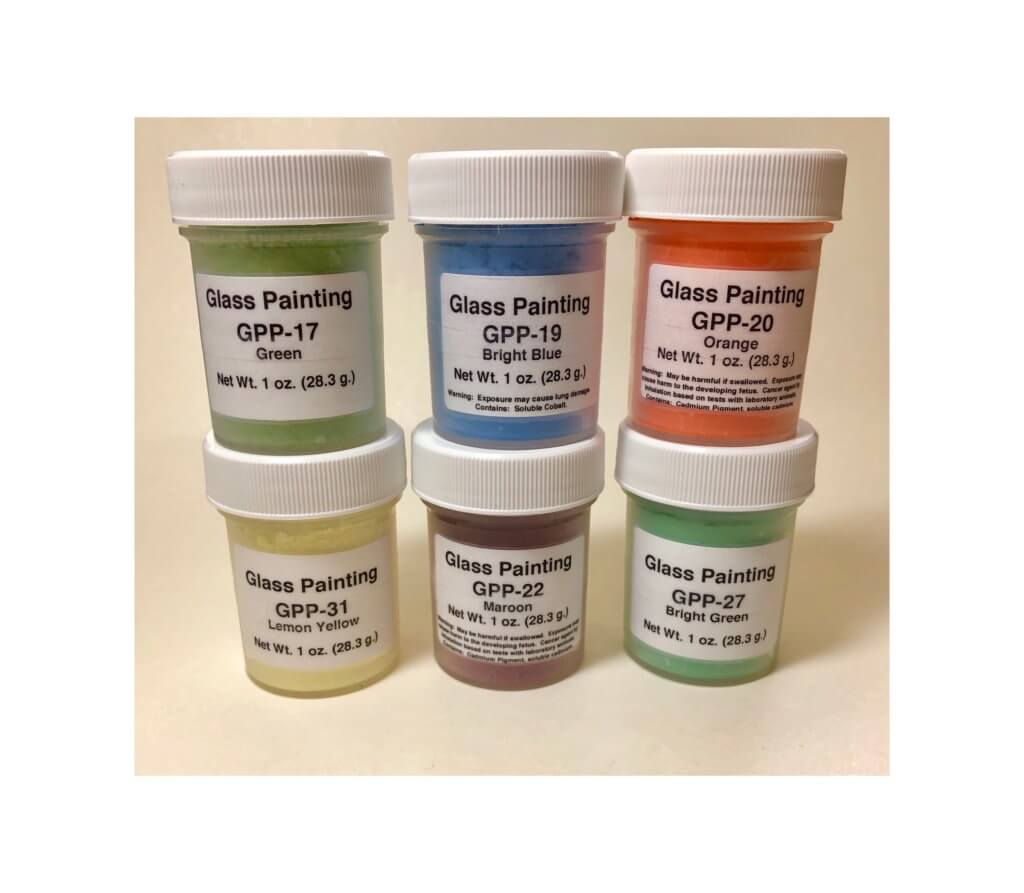 Glass Painting – Enamel Powder – Thompson Enamel